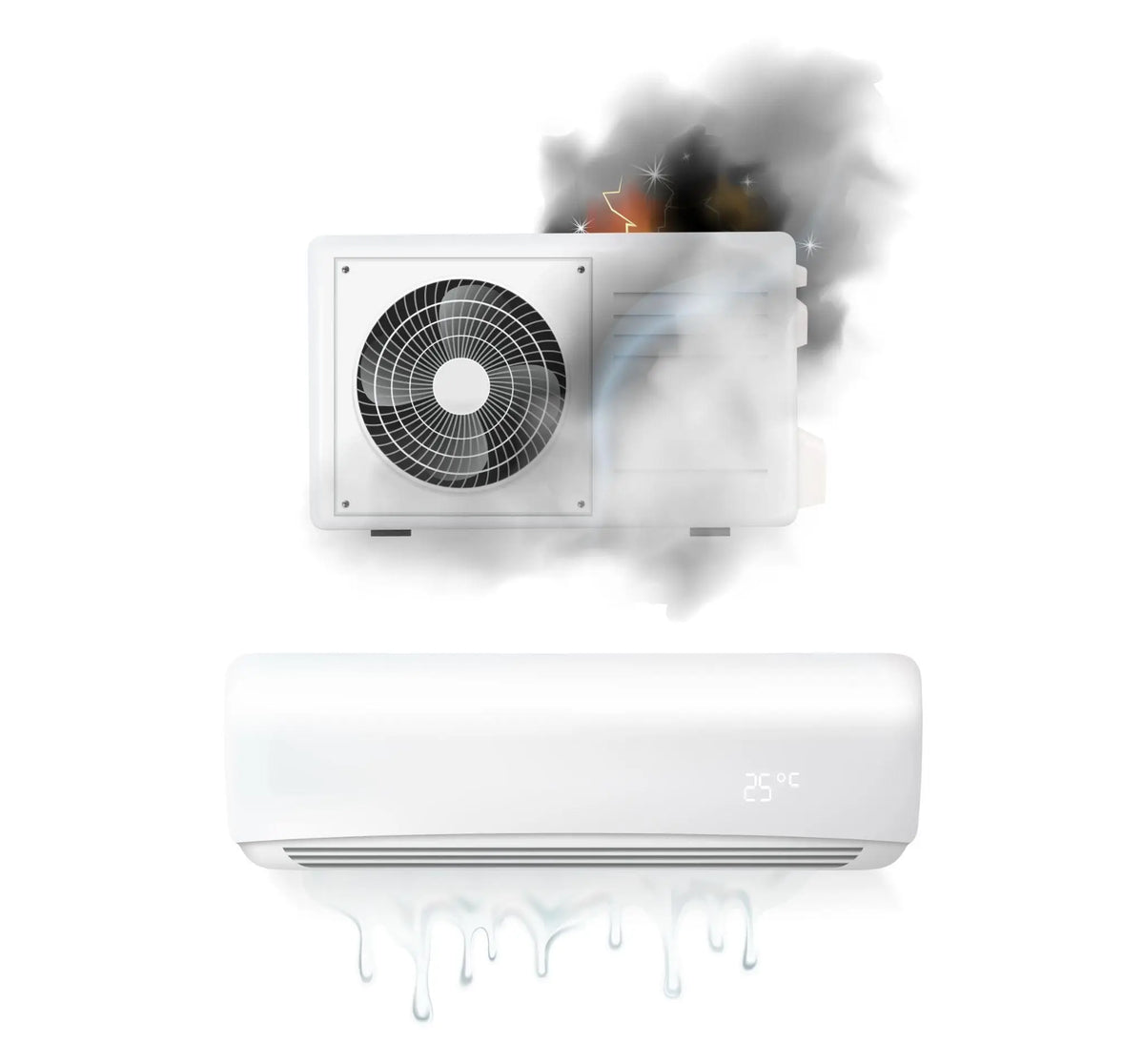 Common Causes of AC Fires & How to Prevent Them