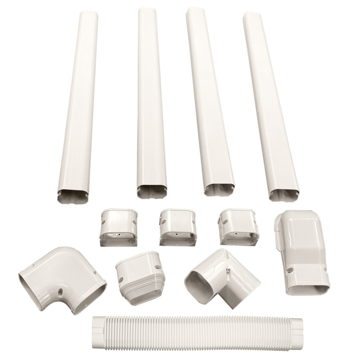 Ductless Mini Split Line Set Covers - HeatAndCool.com