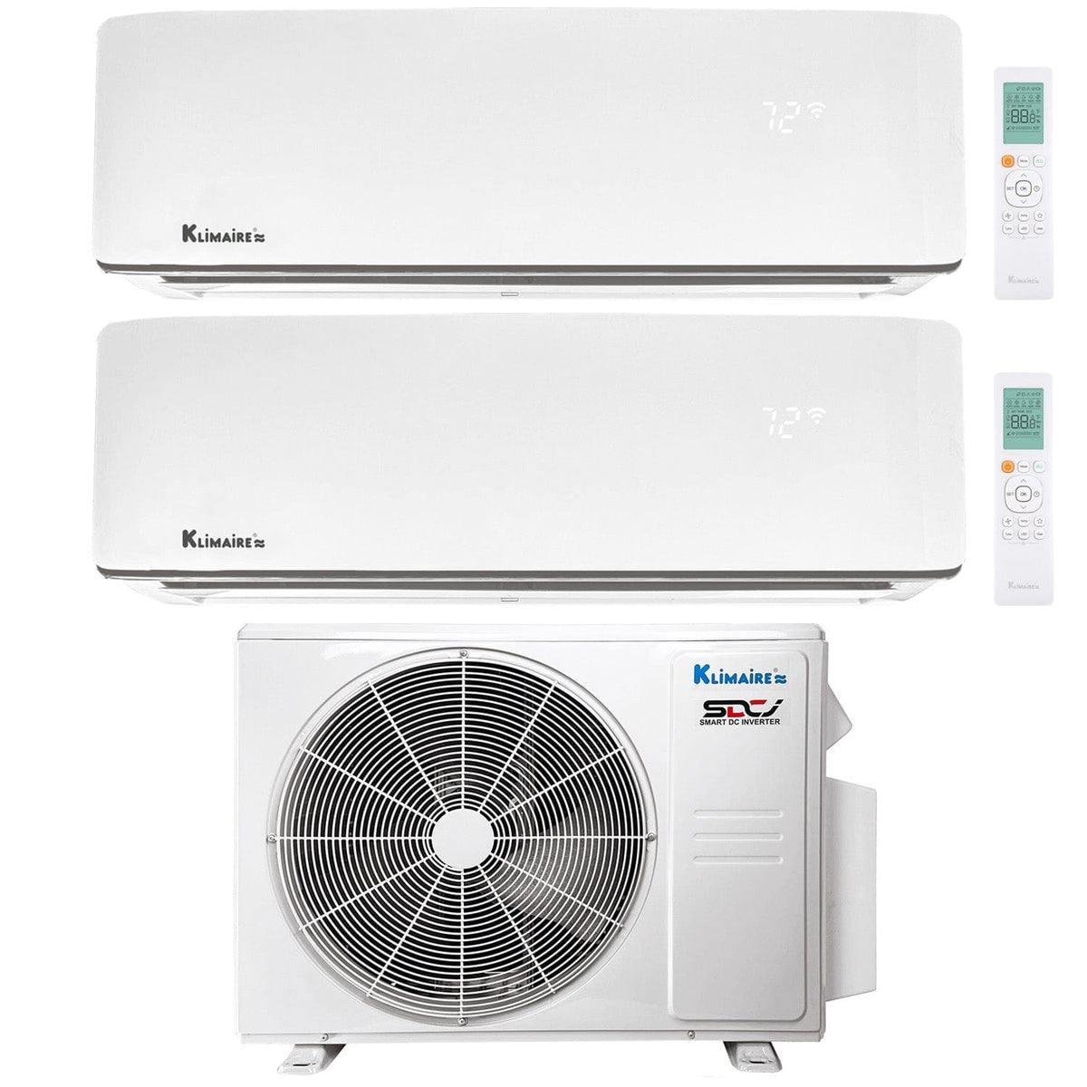 Dual Zone Ductless Mini Split Air Conditioners - HeatAndCool.com